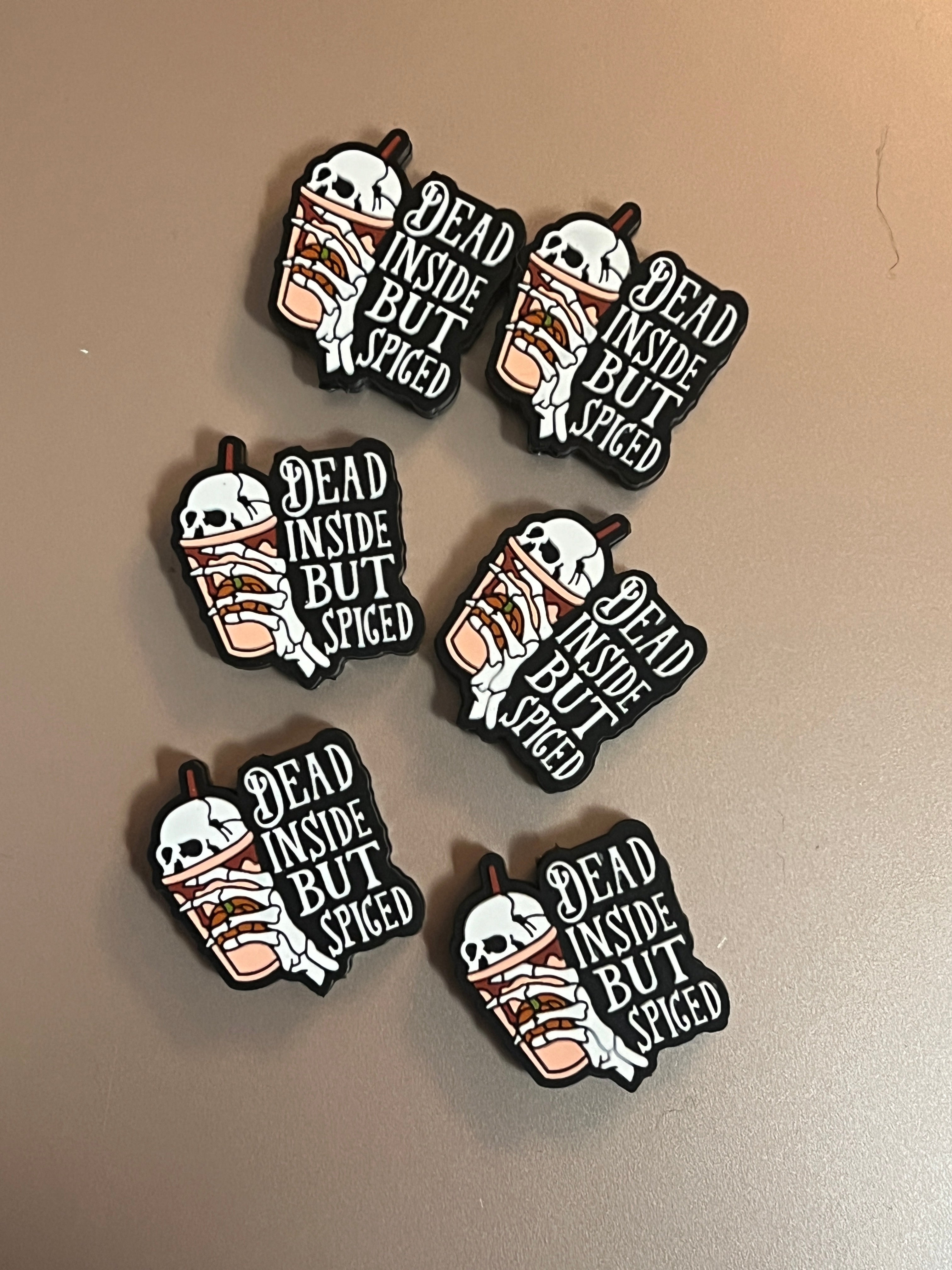 Dead Inside But Spiced Needle Stoppers – Knitting is Metal
