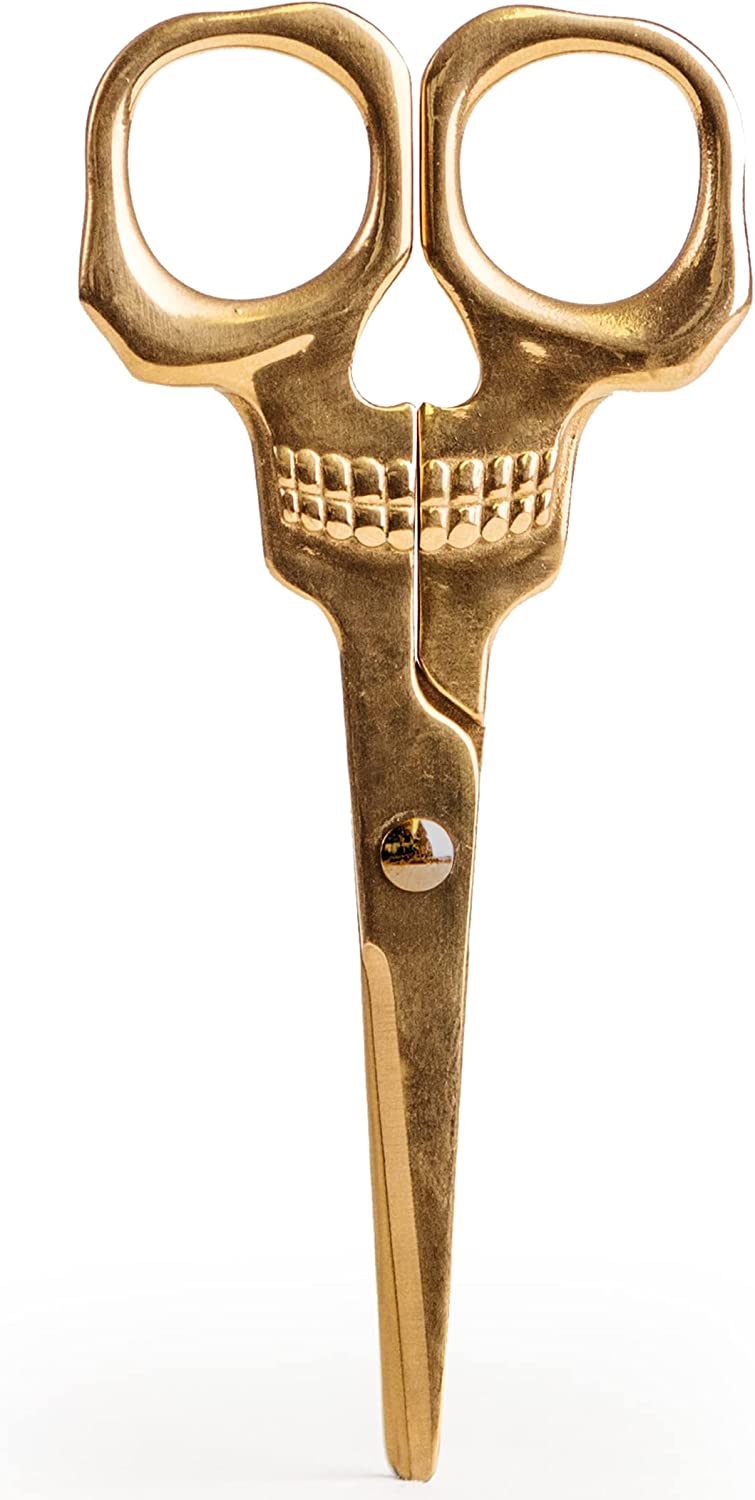 Skull Scissors – Knitting is Metal