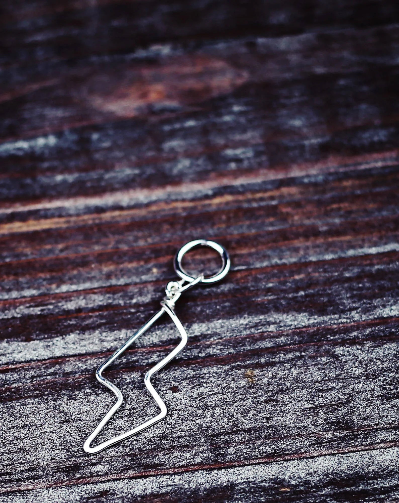 Lightning Bolt Individual Stitch Marker – Knitting is Metal